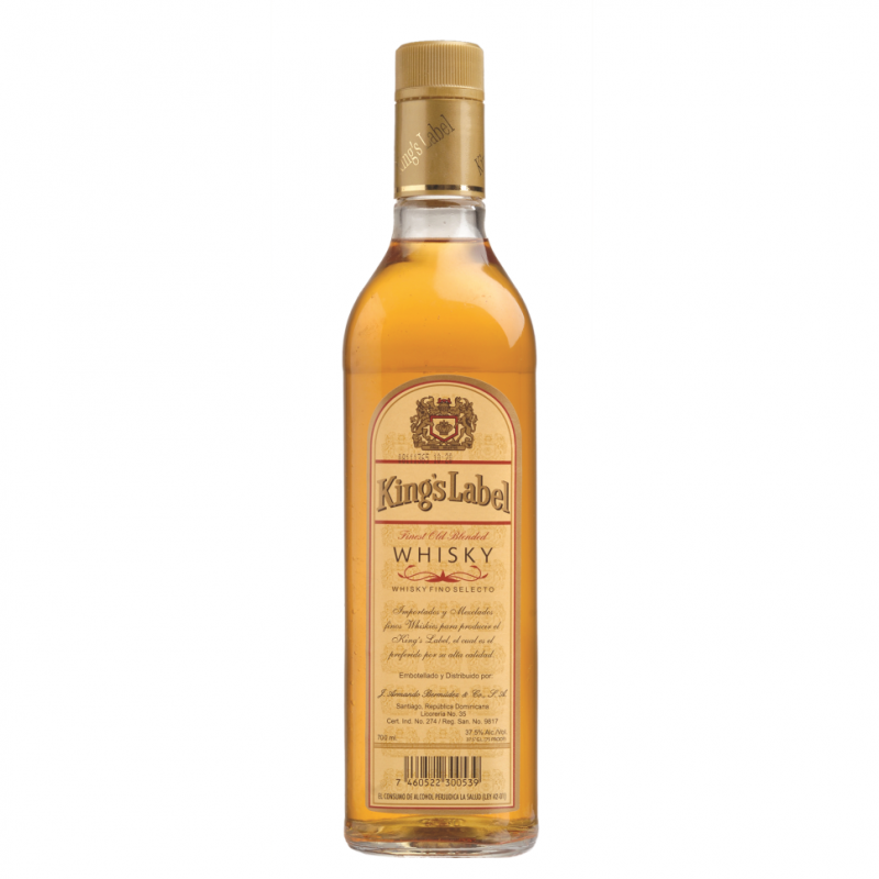 Whisky Kings Label 0.7L – La Casa de la Caña RD