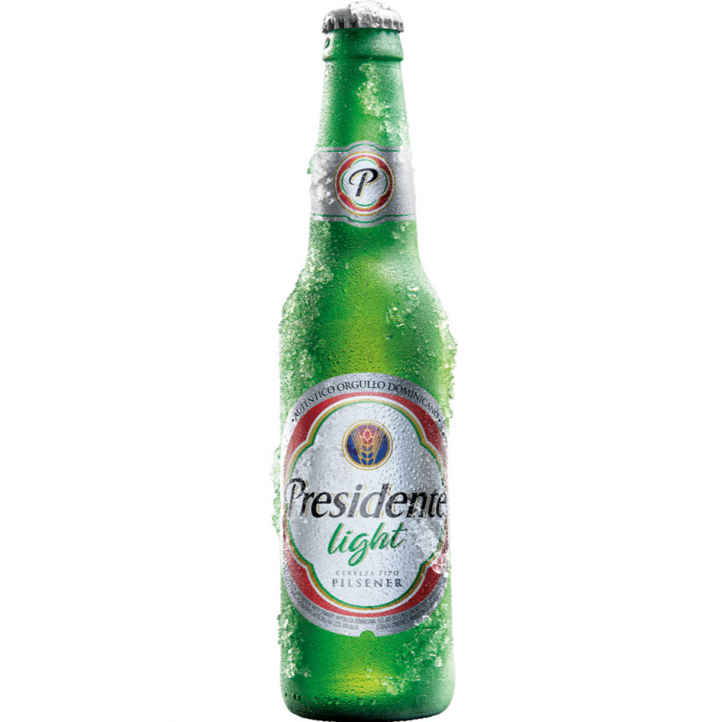 Cerveza Presidente Light Pequeña 0.3L – La Casa de la Caña RD